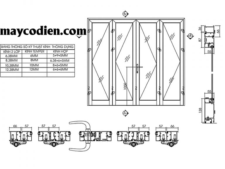 Link Tải Tổng Hợp Thư Viện CAD Cửa Lùa Đầy Đủ Và Mới Nhất