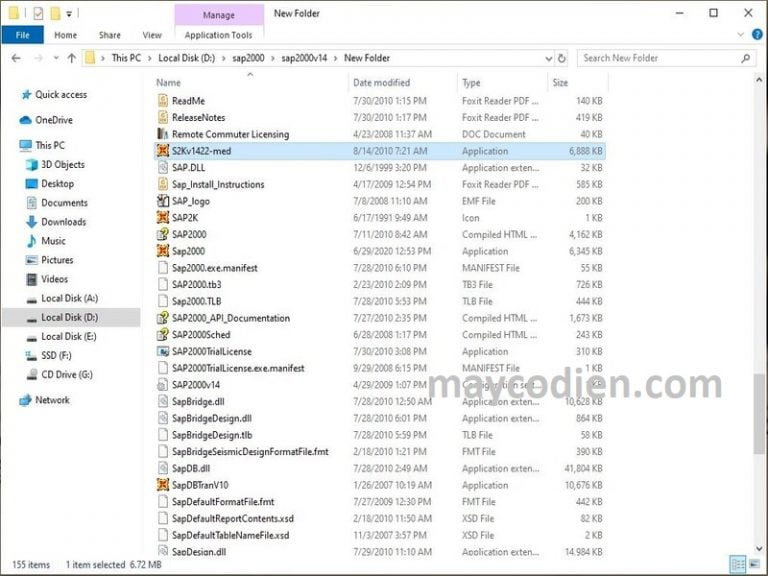 Download Sap 2000 v14 Link Tải nhanh Google Drive 【Đã Test 100%】