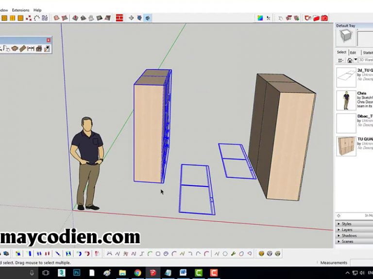 Tải Thư Viện Plugin Sketchup ️ Update 2022【Link Google Drive】
